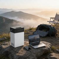 China 500W 1004.8Wh Portable Solar Energy System with Global Voltage Pure Sine Wave Output for sale