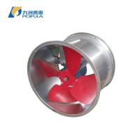 China Energy Saving Smoke Pressurization Fan 3D Flow Blade High Airflow Industrial Pipeline Fan for sale