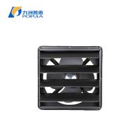 China Wall Mounted Industrial Ventilation Fan Louvered Type Energy Saving Wall Exhaust Fan for sale