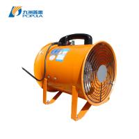 China Lightweight Body Portable Blower Fan Hand Grip Stand Industrial Axial Fan Low Noise for sale