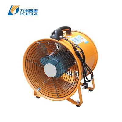 China Lightweight Body Portable Blower Fan Hand Grip Stand Industrial Axial Fan Low Noise for sale