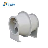 China Corrosion Resistant Plastic Industrial Fan Diagonal Flow Blower For Chemical Plants for sale