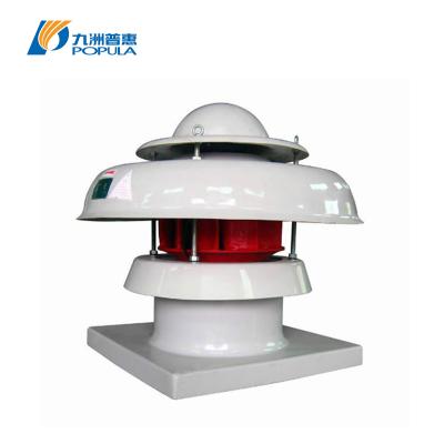 China High Pressure Roof Mounted Centrifugal Fan Corrosion Resistant FRP Centrifugal Roof Fan for sale
