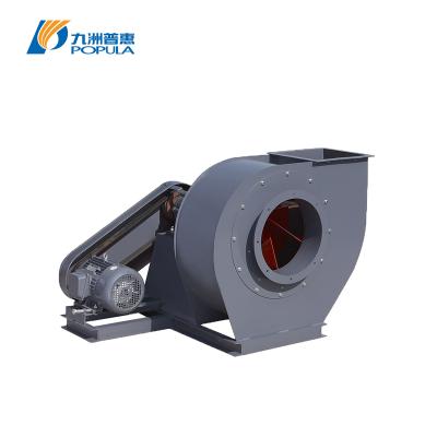 China Belt Driven Centrifugal Blower Anti Clog Dust Fan For Factory Exhaust System for sale