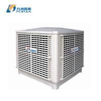 China External Rotor Evaporative Air Cooler Wall Mount Plastic Shell Cooler 3000-6000m3/h for sale