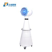 China Mobile Pressure Type Misting Cooling Fan IPX5 Waterproof With DC Variable Speed Motor for sale