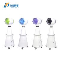 China Mobile Pressure Type Misting Cooling Fan IPX5 Waterproof With DC Variable Speed Motor for sale