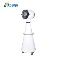 China Layered Body Design Centrifugal Misting Cooling Fan With DC Fully Enclosed Motor for sale