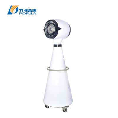 China Layered Body Design Centrifugal Misting Cooling Fan With DC Fully Enclosed Motor for sale
