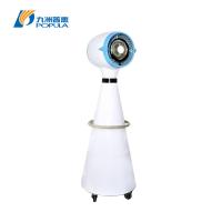 China Layered Body Design Centrifugal Misting Cooling Fan With DC Fully Enclosed Motor for sale