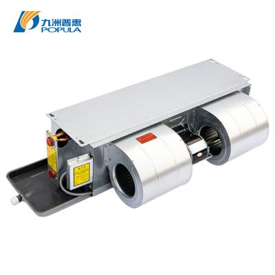 China Steel Casing Horizontal Concealed Fan Coil Unit For Residences Villas Office Buildings for sale