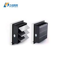 China Anti Aging Anti Static Plastic Exhaust Fan With Shutter And Ball Bearing Motor for sale