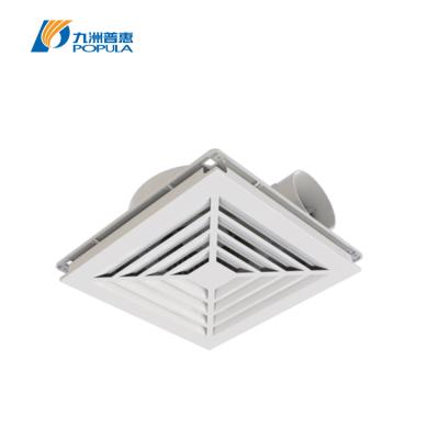 China Integrated Ceiling Mount Fresh Air System Ultra Thin Drop In Ceiling Exhaust Fan 300×300 for sale