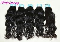 China Natural Wave Virgin Brazilian Hair Extensions , Virgin Brazilian Wavy Hair  Unprocessed for sale