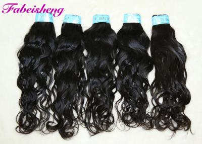 China Natural Wave Virgin Brazilian Hair Extensions , Virgin Brazilian Wavy Hair  Unprocessed for sale