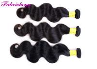 China Double Drawn Virgin Peruvian Hair Extensions No Tangle No Shedding for sale