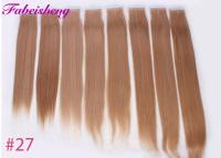 China Brazilian Virgin Seamless Tape In Hair Extensions One Donor Full Cuticle for sale