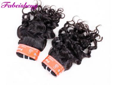 China Soft Smooth Italian Wave Virgin Indian Hair Extensions No Chemical Processed for sale