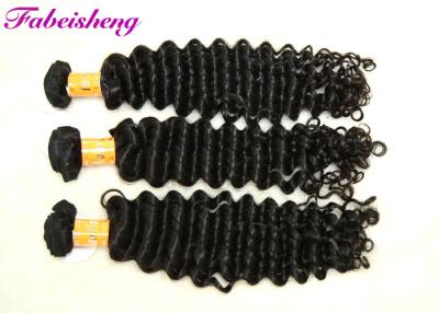 China Unprocessed Real Malaysian Curly Virgin Hair Extensions Natural Color for sale