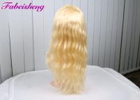 China Body Wave Indian Human Front Lace Wigs , Blonde Lace Front Wigs Human Hair for sale