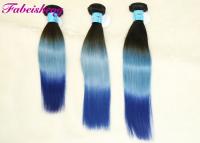 China 18 Inch Brazilian Ombre Colored Human Hair Extensions Natural Straight for sale