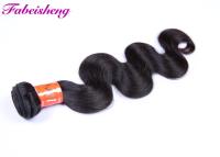 China 100% Natural Indian Temple Hair Raw Unprocessed / Black Hair Extensions for sale