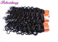 China Double Drawn Natural Virgin Indian Hair / Italian Weave Hair Extensions for sale