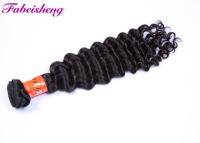 China 100% Natural Temple Human Raw Indian Hair For Women / Weave Hair Extensions for sale