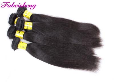 China Virgin Peruvian Human Hair Weave 100% Raw Unprocessed Straight Full Cuticle Aligned for sale