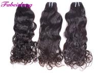 China Soft Virgin Brazilian Hair Weave , Natural Black 1b Brazilian Human Hair in Dubai for sale