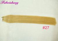 China European Remy Human Tape In Hair Extensions Tangle Free 100g / 40 Pieces for sale
