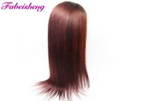 China Unprocessed 100% Natural Raw Virgin Front Lace Wigs High Density Cuticle Aligned for sale