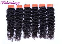China Full Italian Wave Virgin Indian Hair Extensions Healthy Natural Black 100G for sale