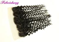 China Deep Wave Cutical Aligned Hair 13*4 Lace Frontal With Bundles No Shedding for sale