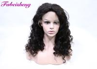 China Virgin Brazilian Human Hair Front Lace Wigs Unprocessed 130% Density for sale