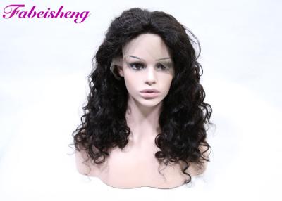 China Virgin Brazilian Human Hair Front Lace Wigs Unprocessed 130% Density for sale