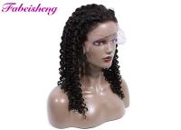 China Brazilian Virgin Hd Lace Frontal Wig , African  Brazilian Human Hair Wigs 180% Density for sale