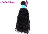 China Natural Black 32 Inch Unprocessed Brazilian Curly Human Hair for sale