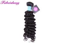 China One Donor Natural Black #1b Double Drawn Virgin Hair for sale