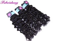 China Full Cuticle No Tangling 95g #1 Virgin Brazilian Hair for sale