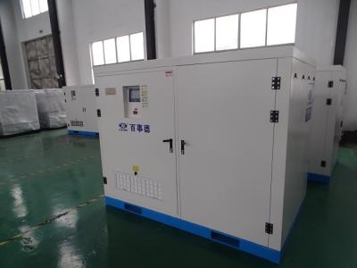 China Cast Iron Energy Saving Screw Blower BLG115LA / BLG115LB Self-Lubricating for sale