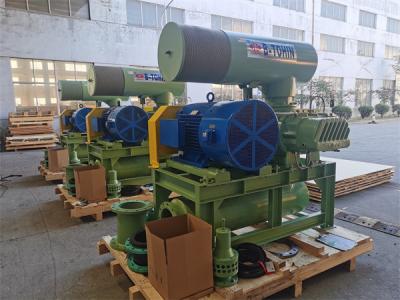 China 850-2000 Rpm Army Green 3 Lobe Blower For Environmental Protection for sale