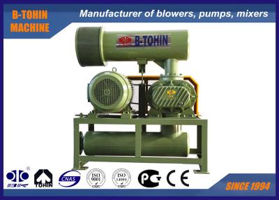 China Cast Iron Roots Lobe Blower , Roots Air Compressor With Pressure 10-80KPA for sale