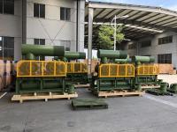 China Low Noise Air Three Lobe Roots Blower with Pressure 10-60KPA Roots Aerator for sale