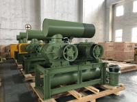 China DN200 Three Lobe Roots Blower 30-132KW 80KPA Air Cooling Rotary Blower for sale