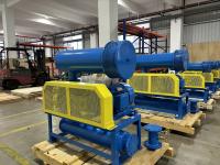 China 100 4 Inch Port Dia Roots Type Blower High Efficiency Low Energy Consumption for sale