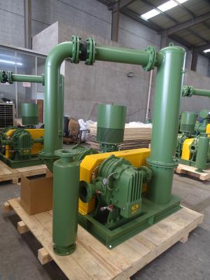 China BKD High Pressure ,1.0-1.5 kgf/cm² Pressure, Water Cooling , Two Stages, Three Lobe Roots Air Blower for sale