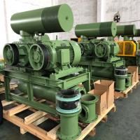 China Discharge Pressure 80 Kpa Roots Air Blower Cast Iron 3 Lobe Rotary 40m3/Min for sale