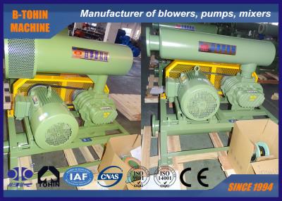 China 10 -80kpa Rotary Lobe Blowers For Water Treatment And Pneumatic Conveying for sale