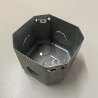 China Silver Waterproof Cast Iron Electrical Junction Box Metal Terminal Box Customized for sale
